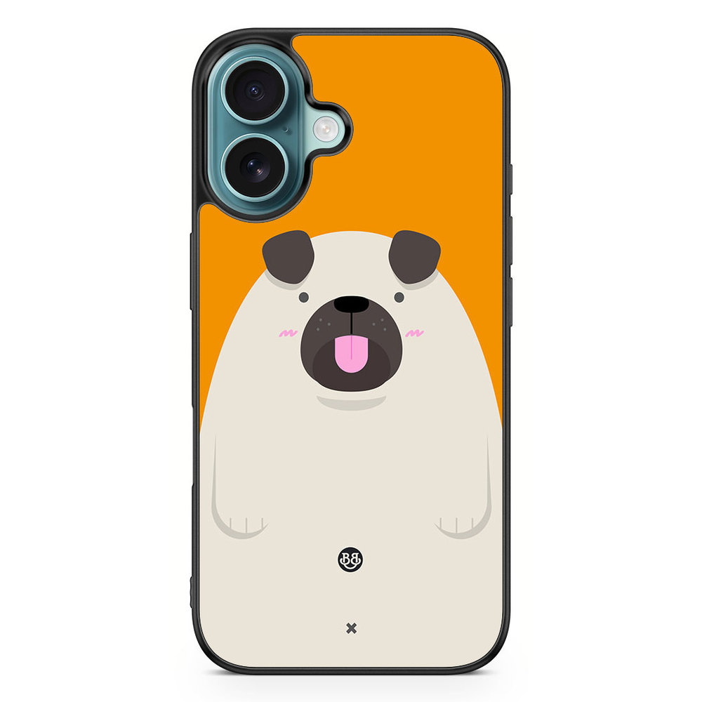iPhone 16 Case - Fat Pug - BJORNBERRY