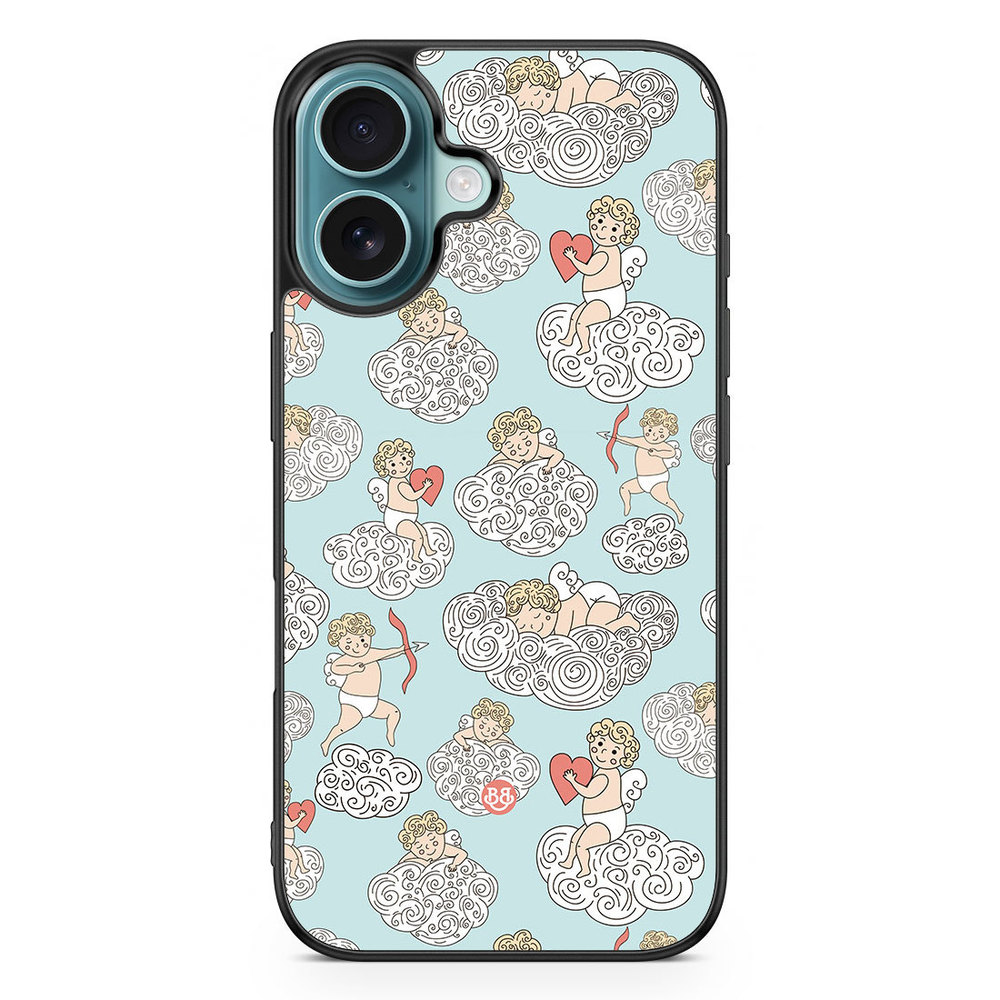 iPhone 16 Case - Angels and Clouds - BJORNBERRY