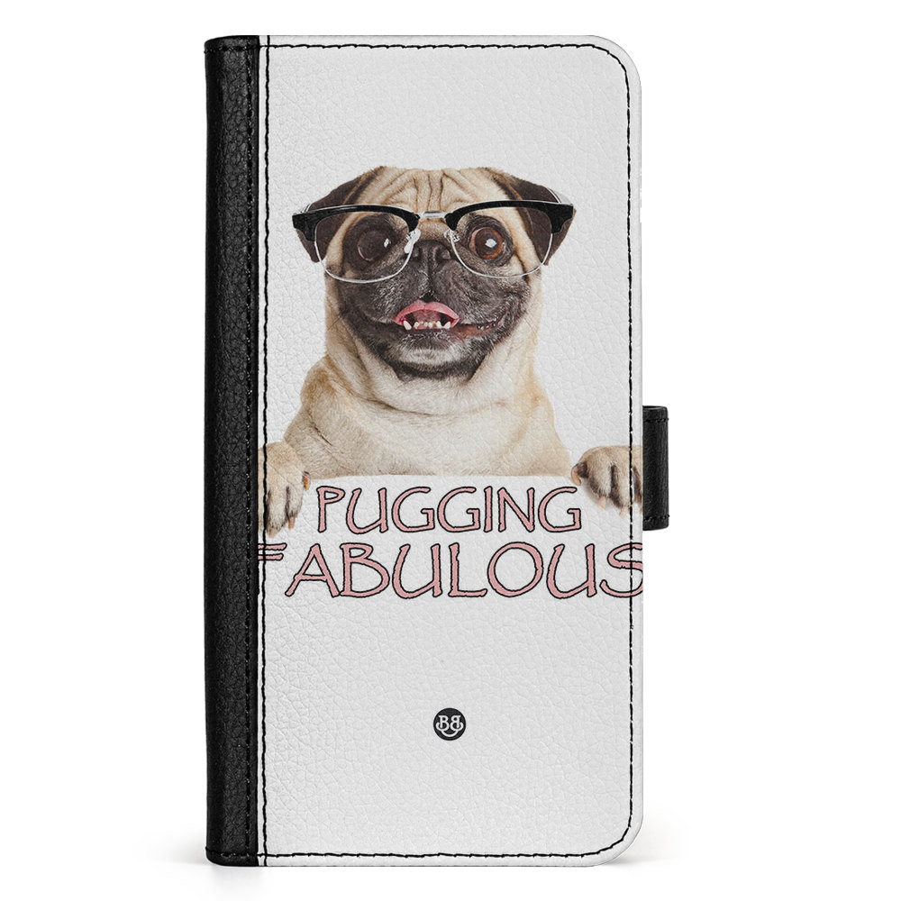 iPhone 16 Pro Wallet Case - Pugging Fabulous - BJORNBERRY