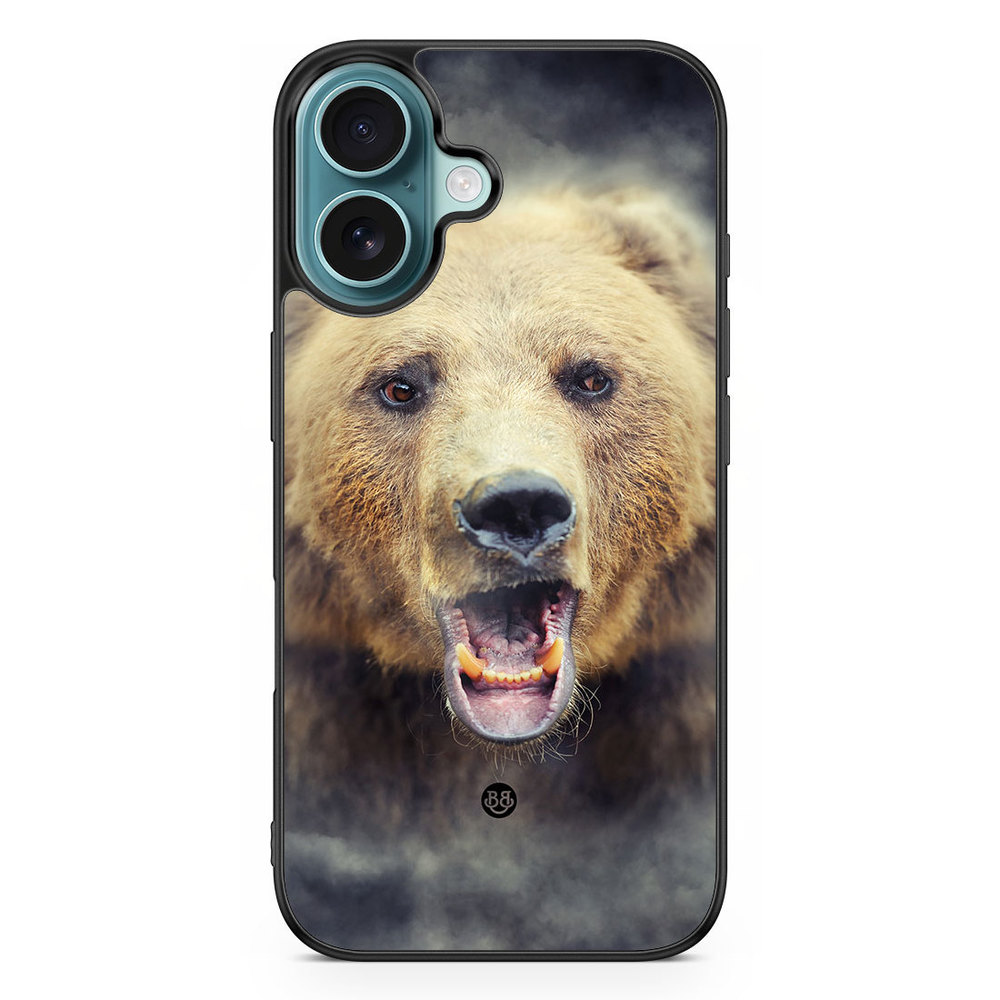 iPhone 16 Case - Angry Bear - BJORNBERRY