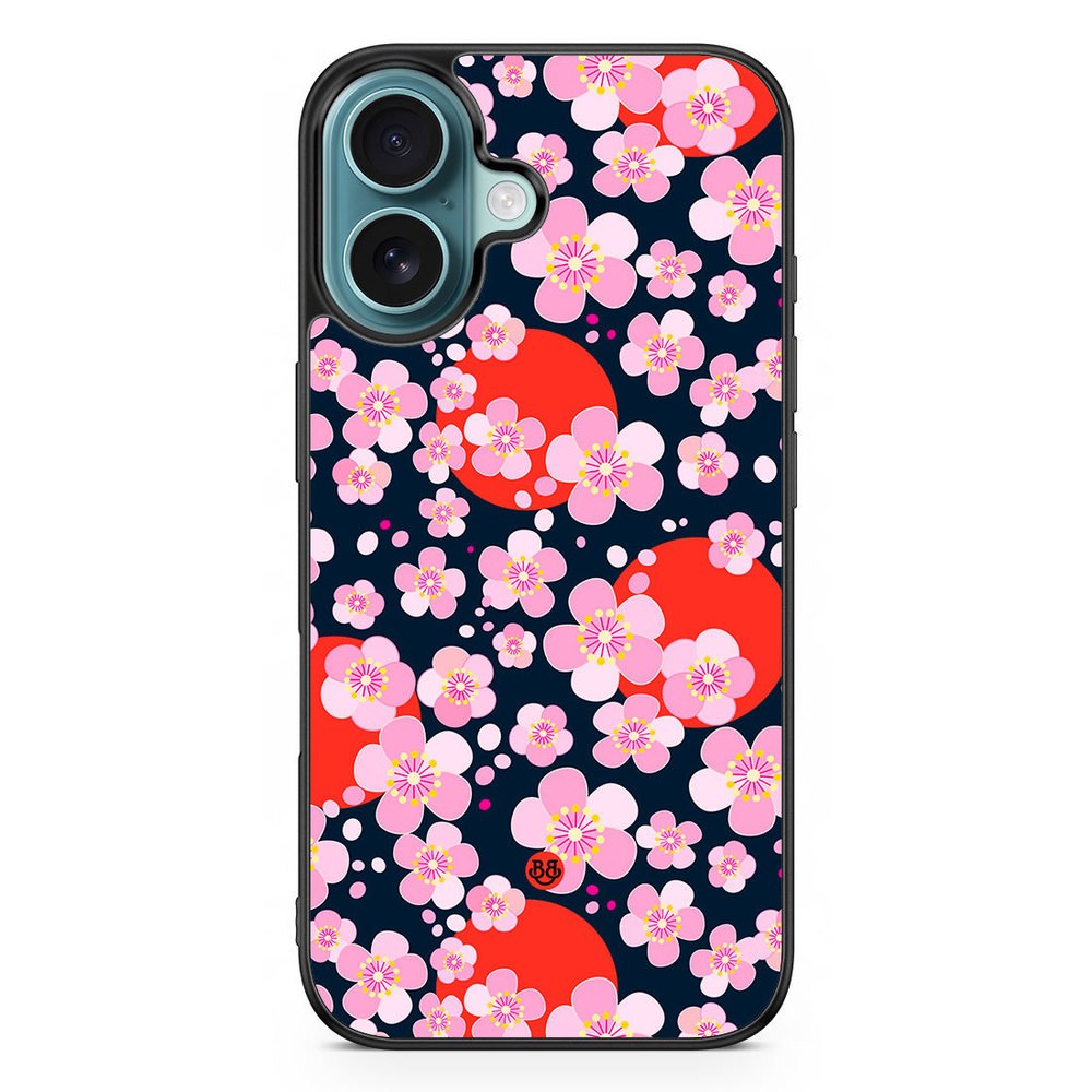 iPhone 16 Case - Japanese Flowers - BJORNBERRY