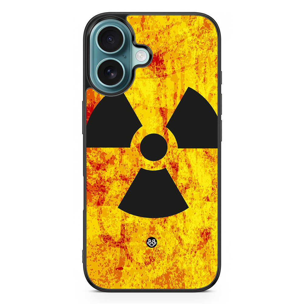 iPhone 16 Case - Radioactive Sign - BJORNBERRY