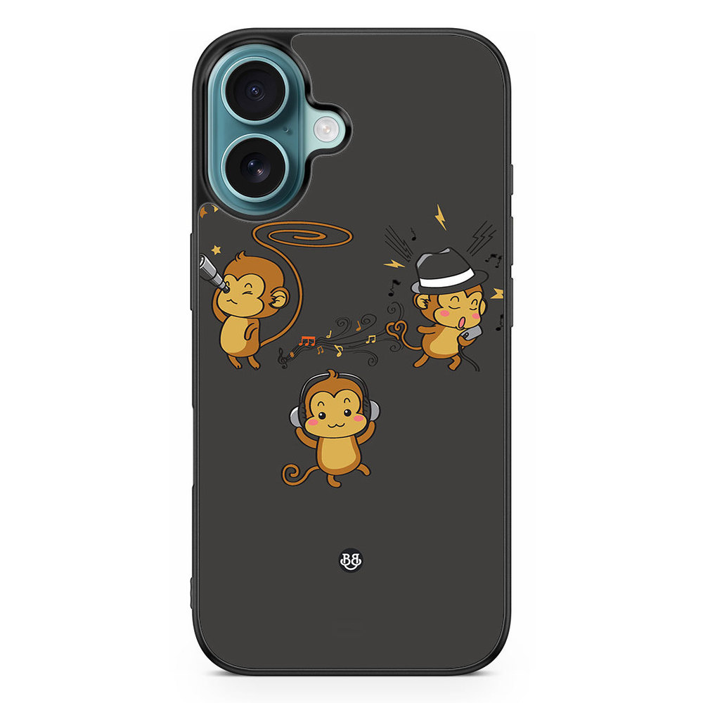 iPhone 16 Case - Three Monkeys - BJORNBERRY