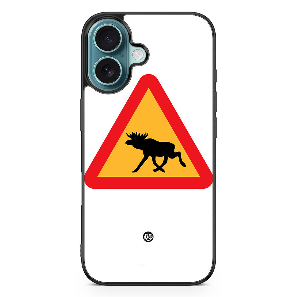 iPhone 16 Case - Moose Sign - BJORNBERRY