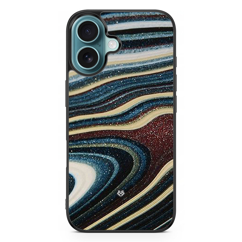 iPhone 16 Case - Malachite Pattern - BJORNBERRY