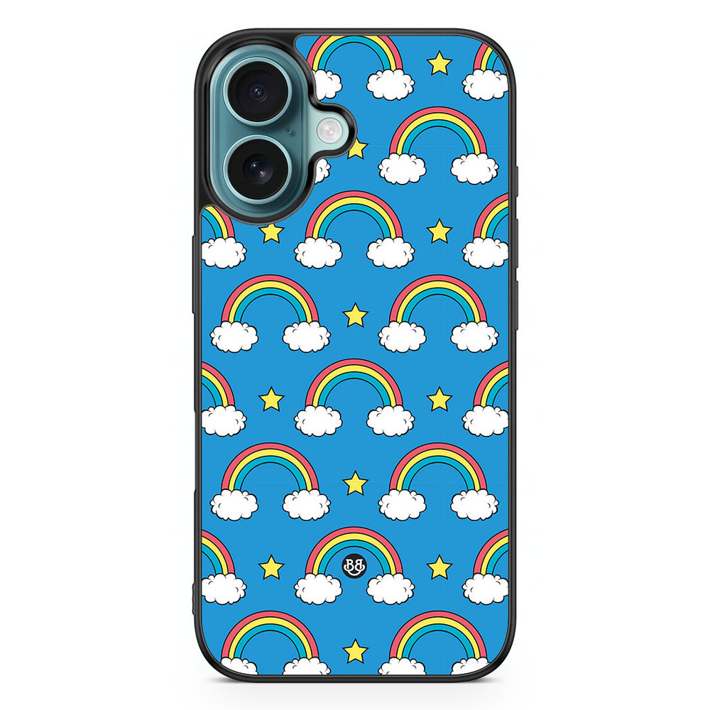 iPhone 16 Case - Rainbow Pattern - BJORNBERRY