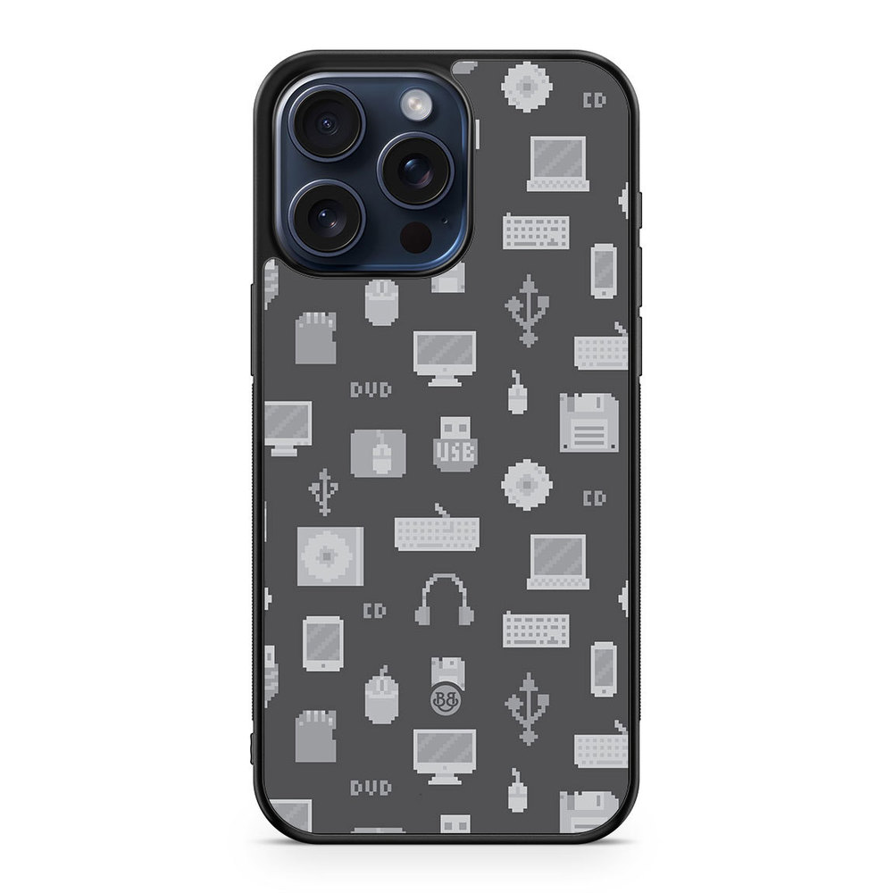 iPhone 15 Pro Max Skal - Pixel Art - BJORNBERRY