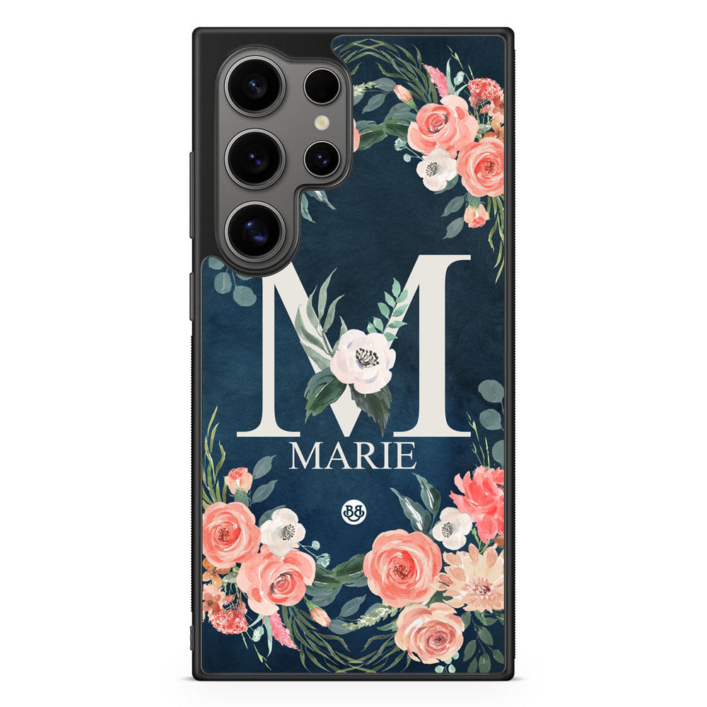 Samsung Galaxy S24 Ultra Custom Skal - Monogram Namn - BJORNBERRY
