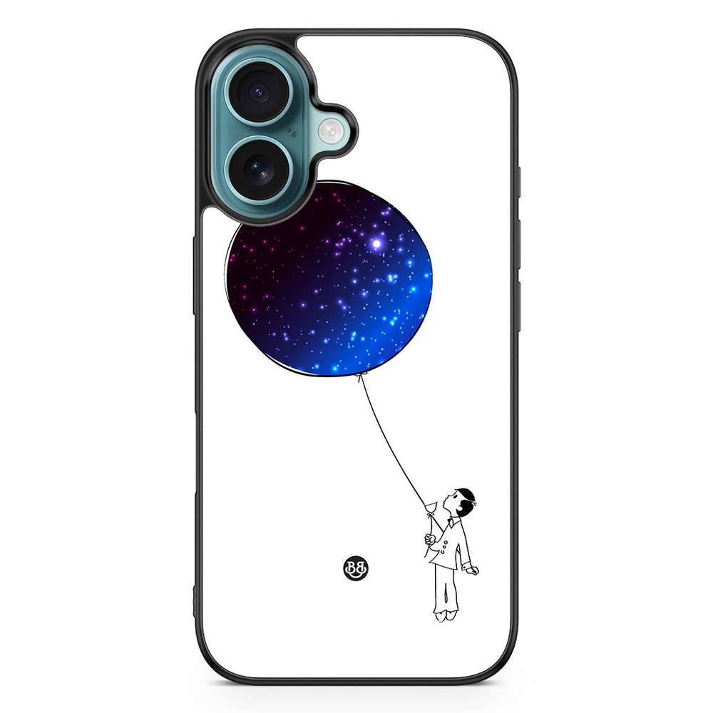 iPhone 16 Case - Space Balloon - BJORNBERRY