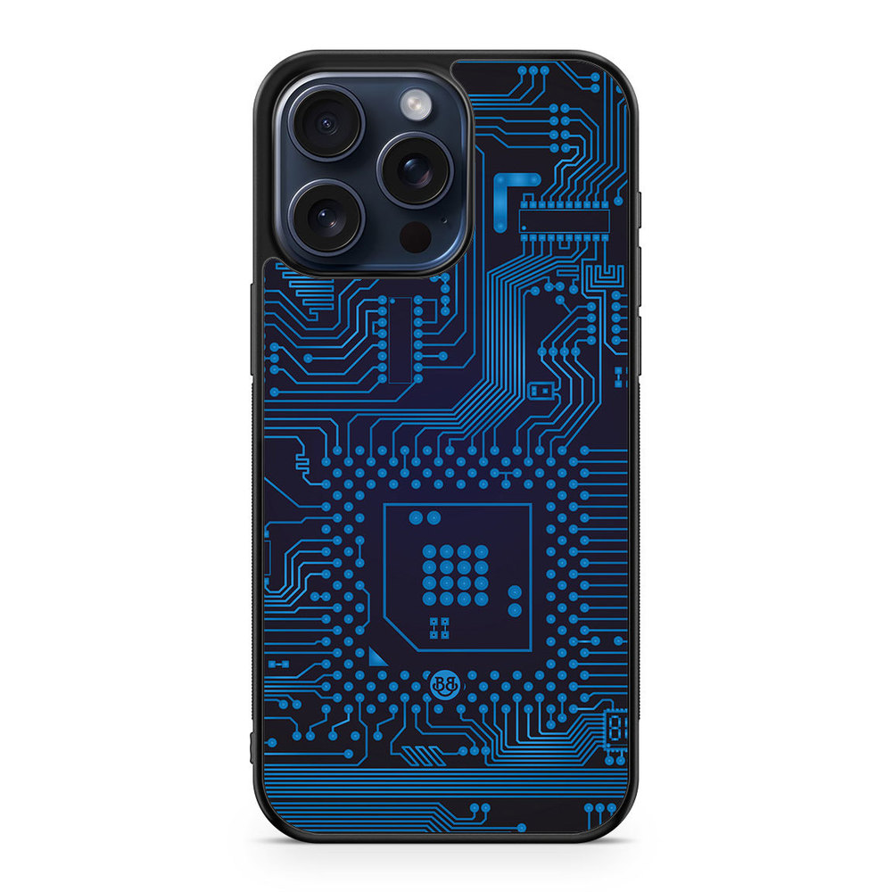 iPhone 15 Pro Max Skal - Moderkort - BJORNBERRY