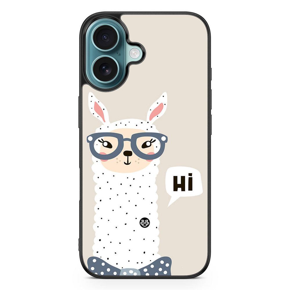 iPhone 16 Case - Cute Lama - BJORNBERRY