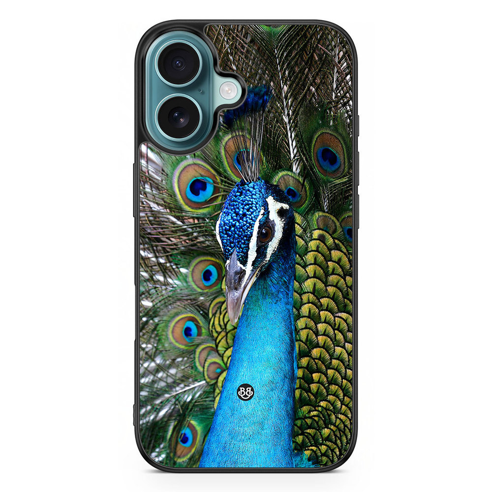 iPhone 16 Case - Peacock - BJORNBERRY