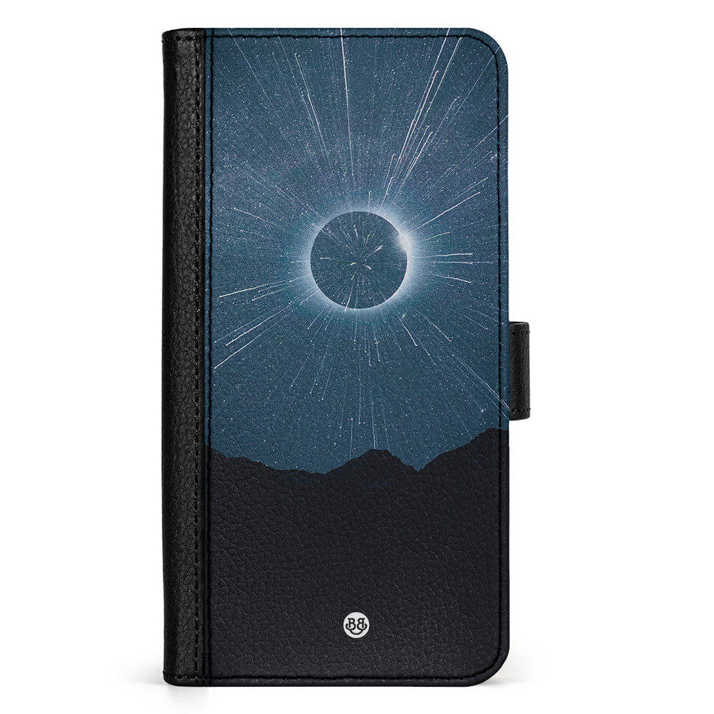 iPhone 16 Pro Wallet Case - Abstract space - BJORNBERRY