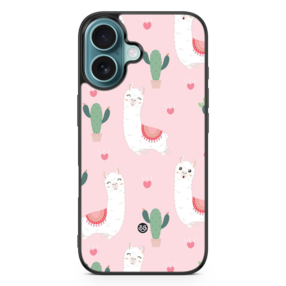 iPhone 16 Case - Llama Pattern - BJORNBERRY