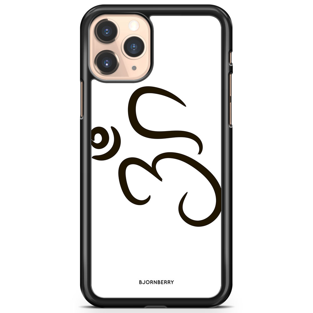 iPhone 11 Pro Max Case - Black Aum - BJORNBERRY