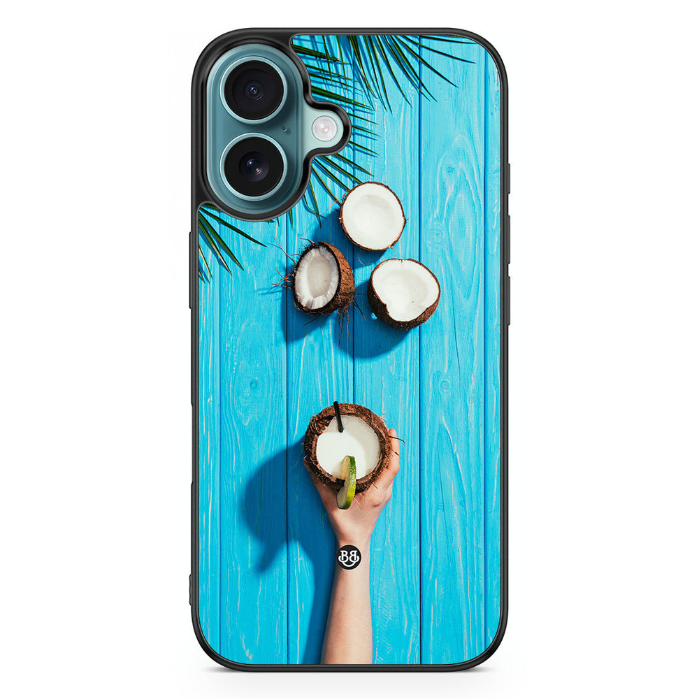 iPhone 16 Case - Coconut Drink - BJORNBERRY