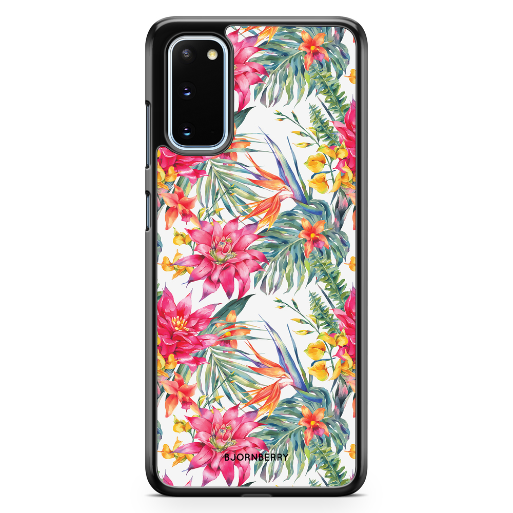 Samsung Galaxy S20 FE Skal - Exotiska Blommor - BJORNBERRY