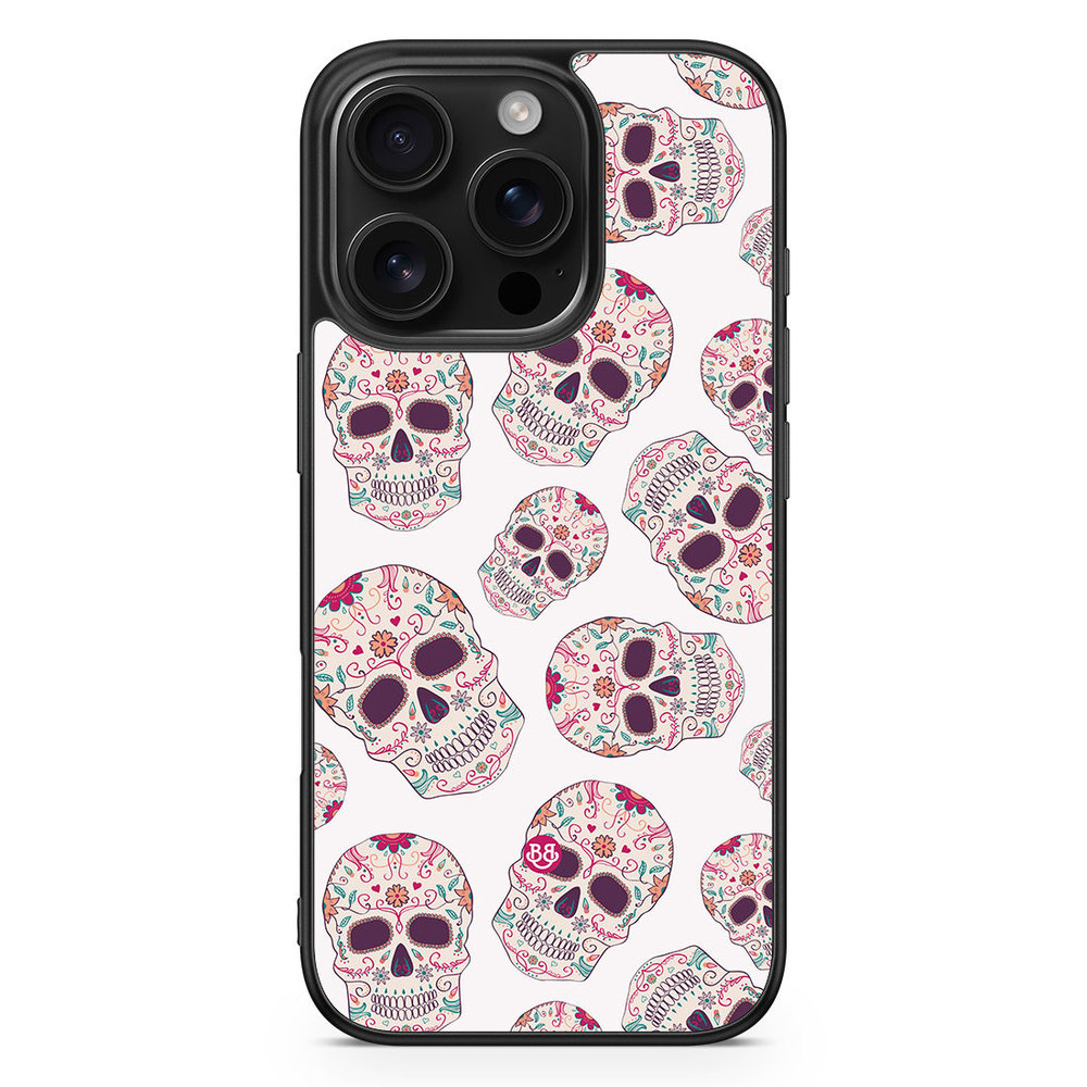 iPhone 16 Pro Case - Calavera Skulls - BJORNBERRY