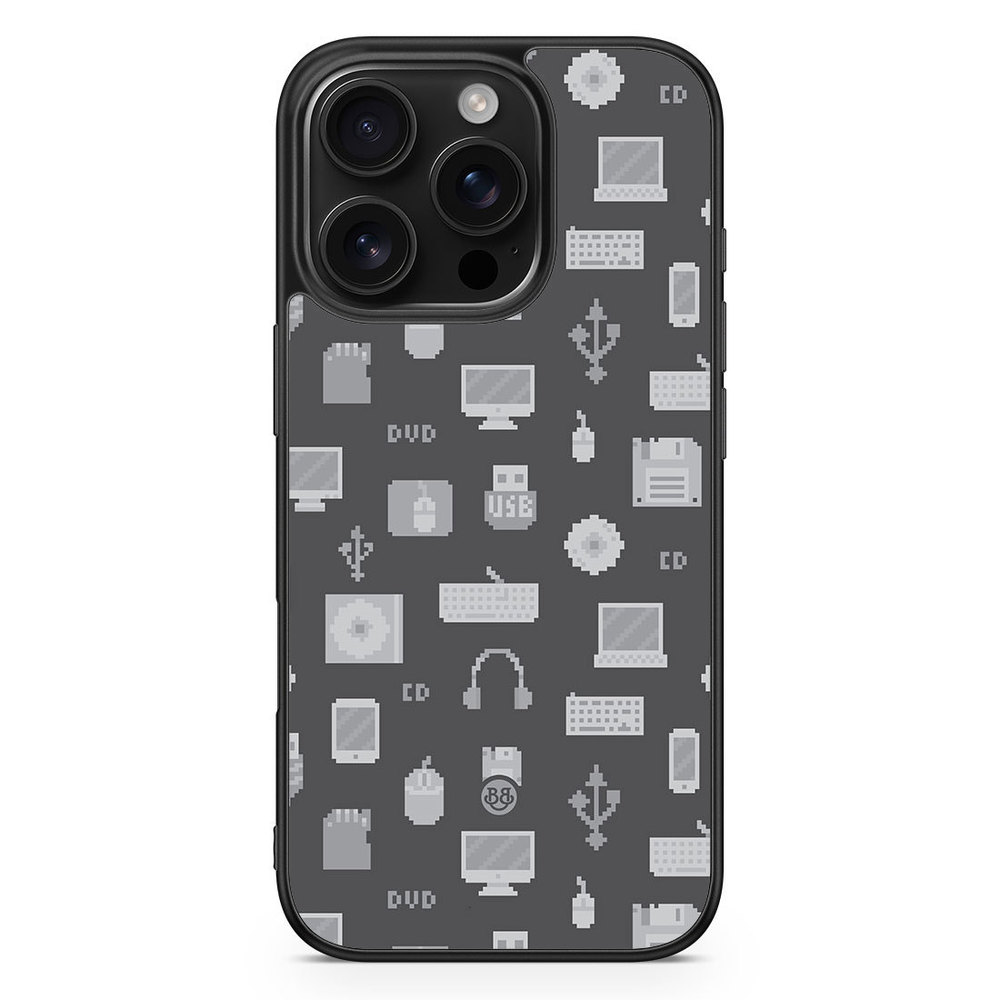 iPhone 16 Pro Skal - Pixel Art - BJORNBERRY