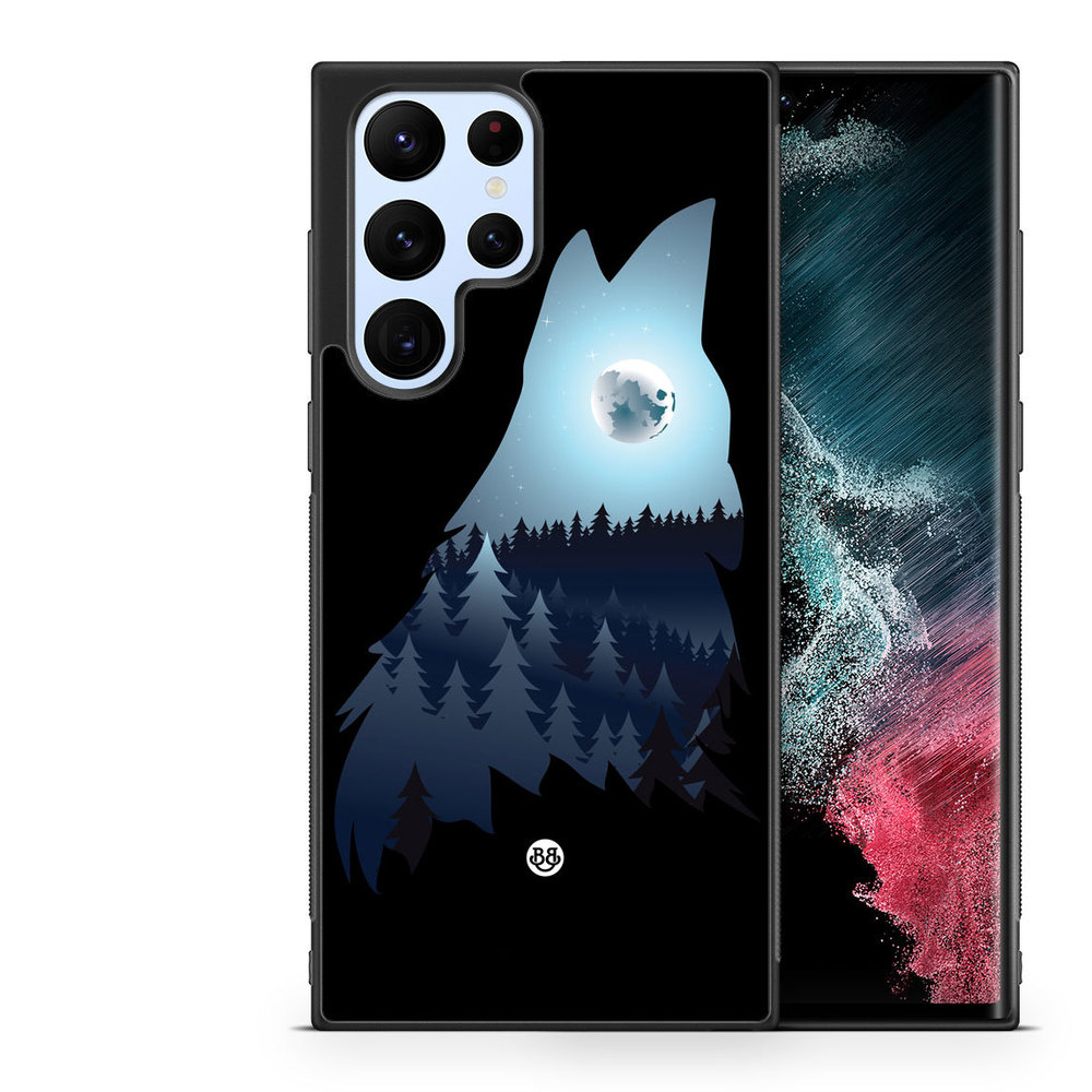 Samsung Galaxy S23 Ultra 5G Skal - Forest Wolf - BJORNBERRY