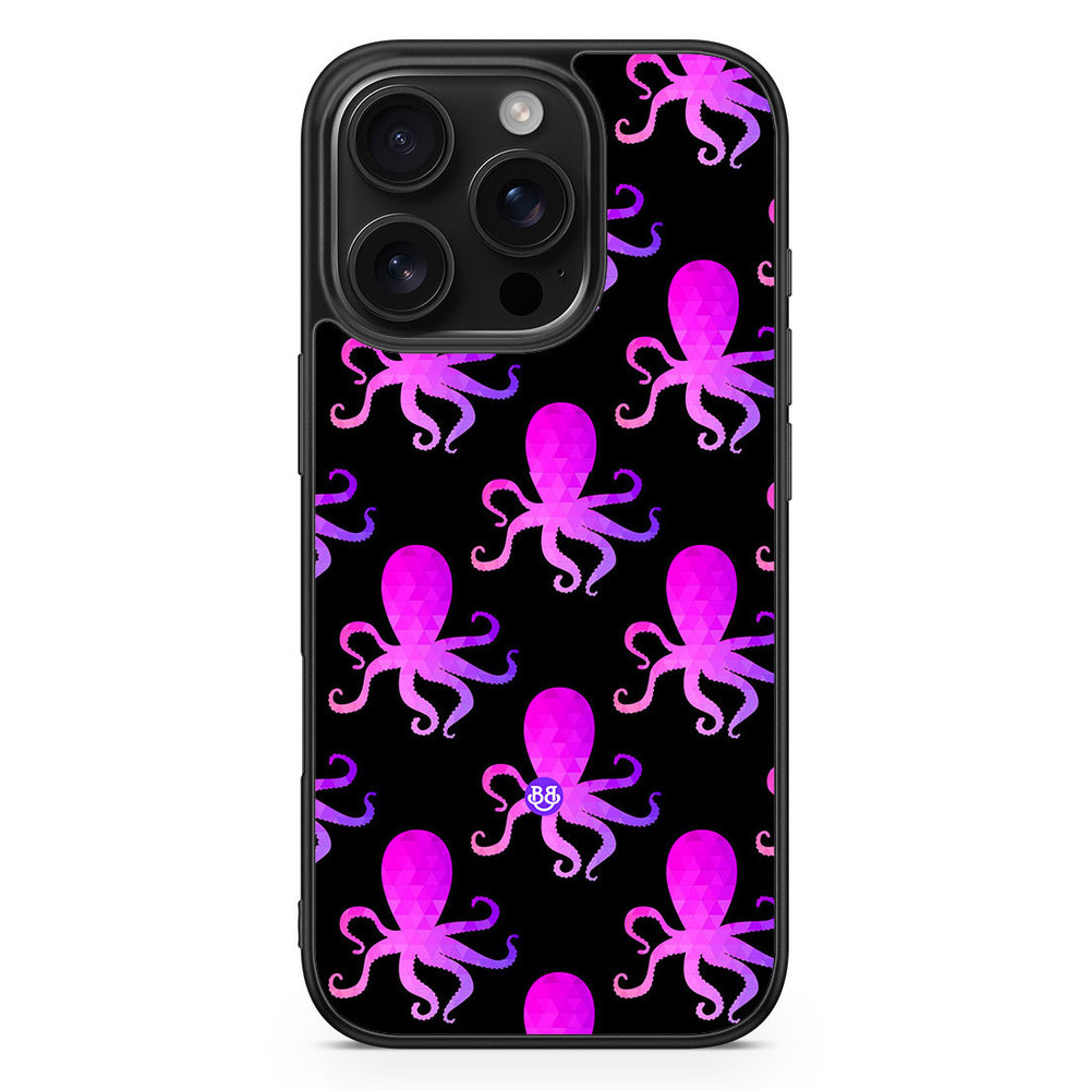 iPhone 16 Pro Case - Octopus Pattern - BJORNBERRY