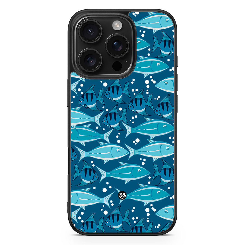 iPhone 16 Pro Case - Fish Pattern - BJORNBERRY
