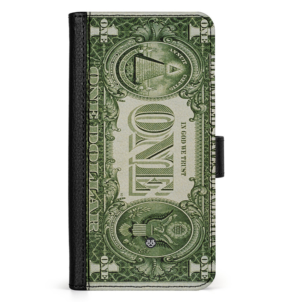 iPhone 15 Pro Wallet Case - Dollar bill - BJORNBERRY