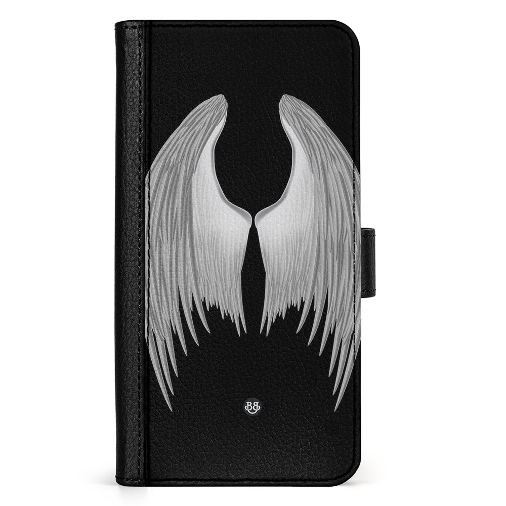 iPhone 16 Plus Wallet Case - Angel Wings - BJORNBERRY
