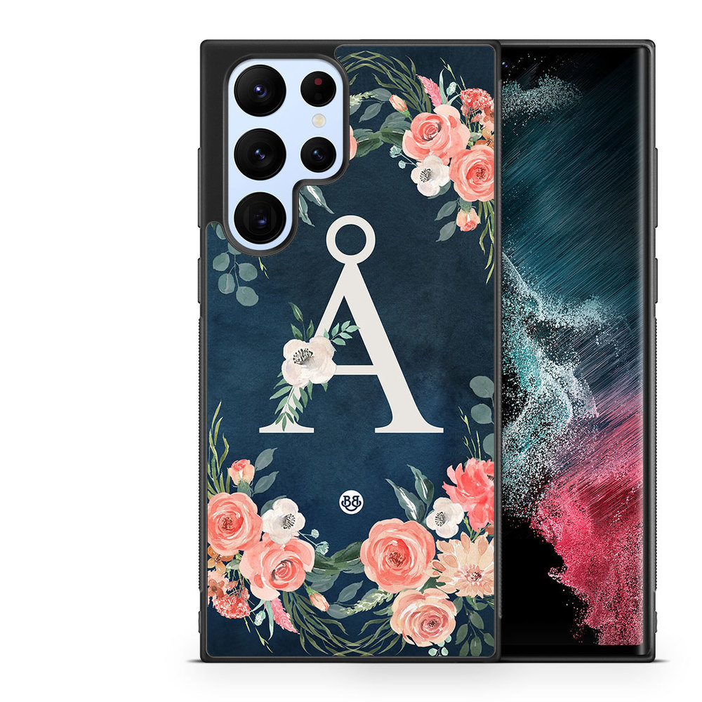 Samsung Galaxy S23 Ultra 5G Skal - Monogram Å - BJORNBERRY