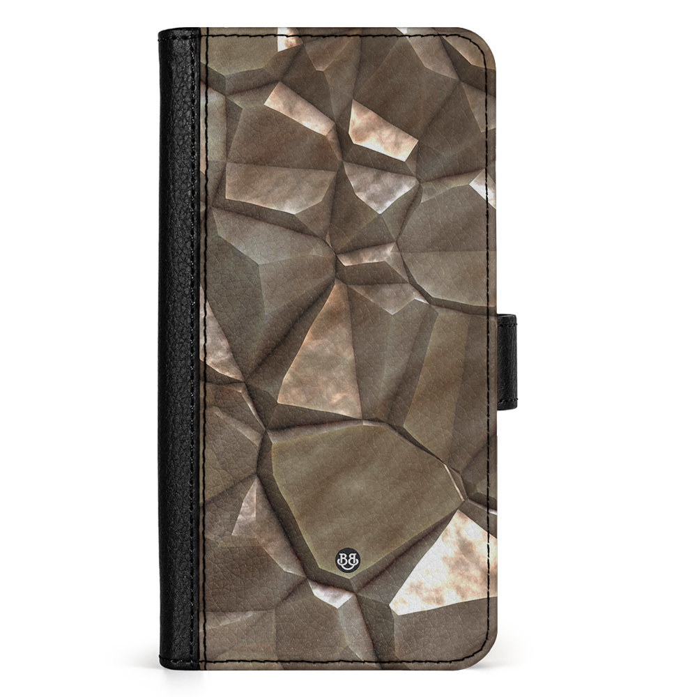 iPhone 16 Plus Wallet Case - Ruff Stone - BJORNBERRY