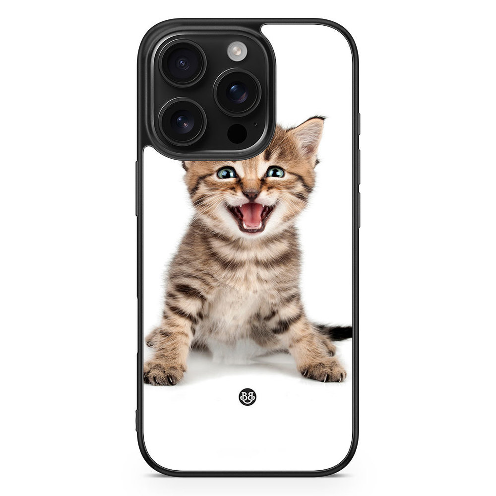 iPhone 16 Pro Case - Cute Kitten - BJORNBERRY