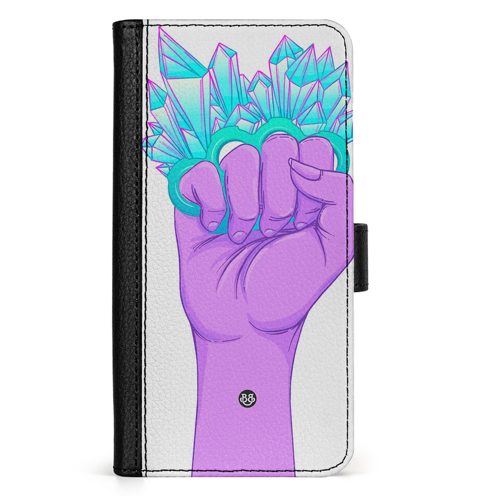 iPhone 15 Pro Wallet Case - Crystal Knuckles - BJORNBERRY