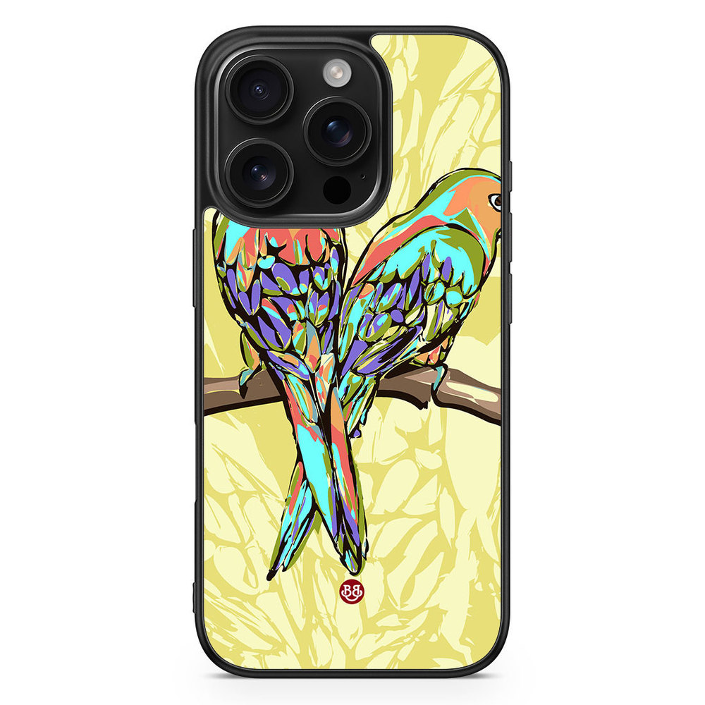 iPhone 16 Pro Case - Parrots - BJORNBERRY