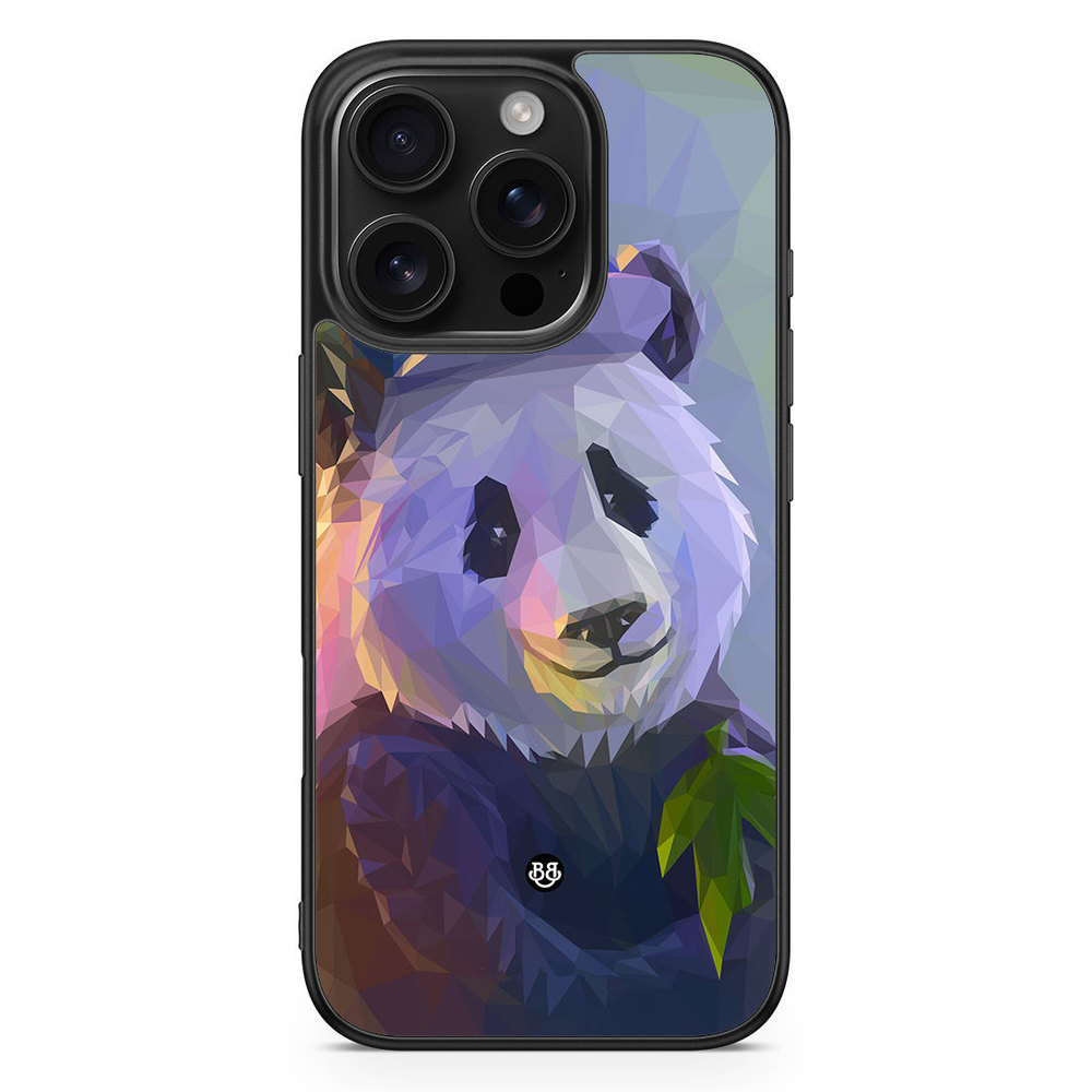 iPhone 16 Pro Case - Colorful Panda - BJORNBERRY