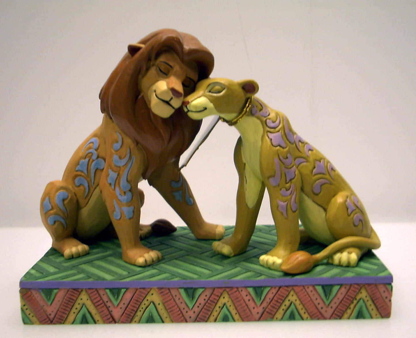 Disney Savannah Sweethearts Simba & Nala av Jim Shore - Domestic ...
