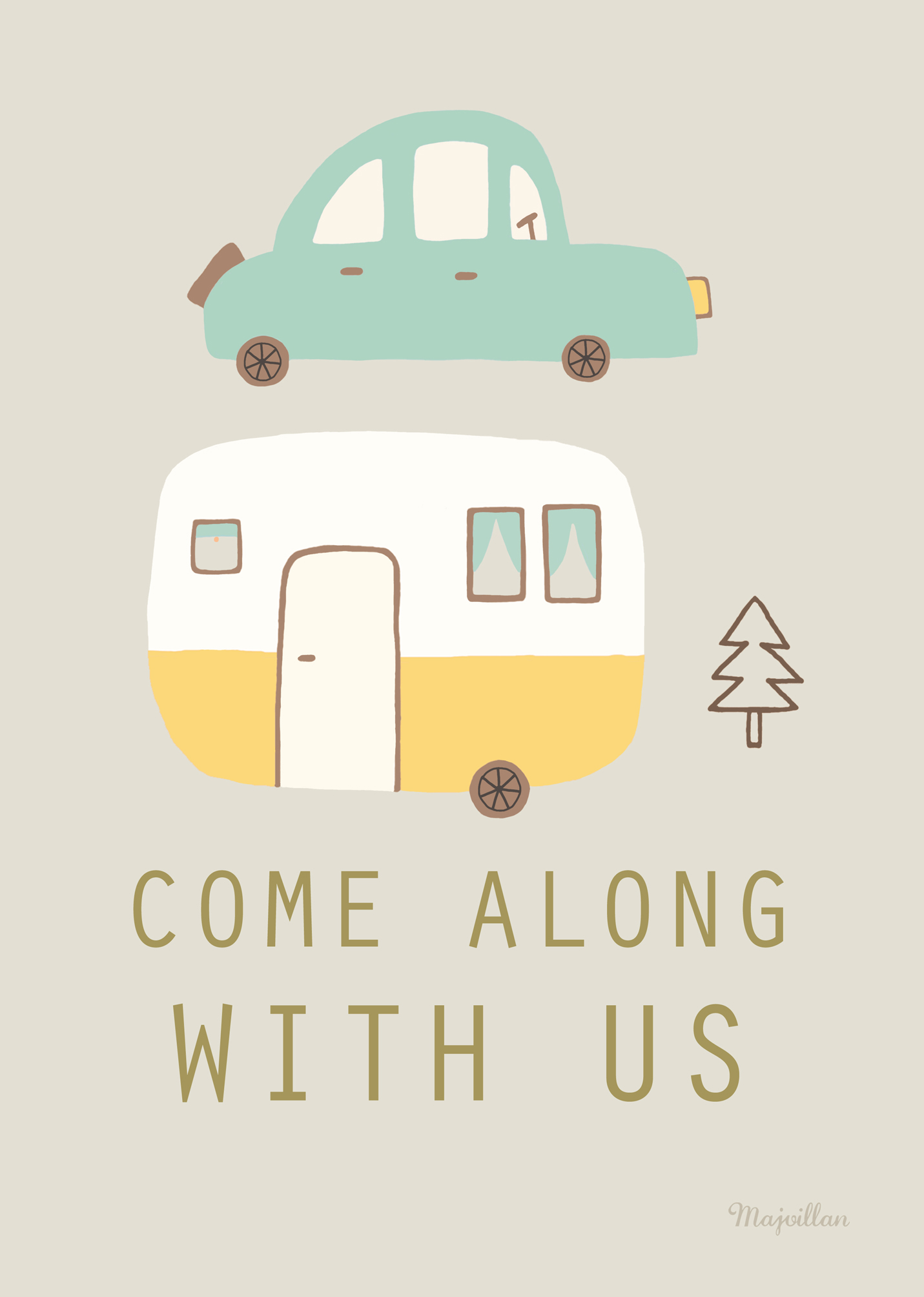 COME ALONG WITH US - Majvillan