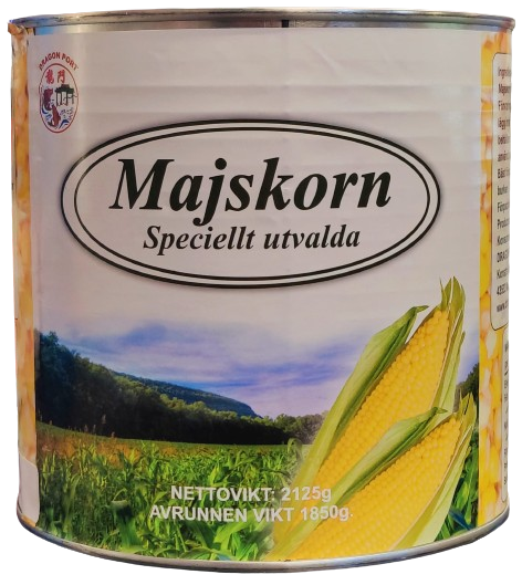 Majskorn 2125g - Ert Palmyra