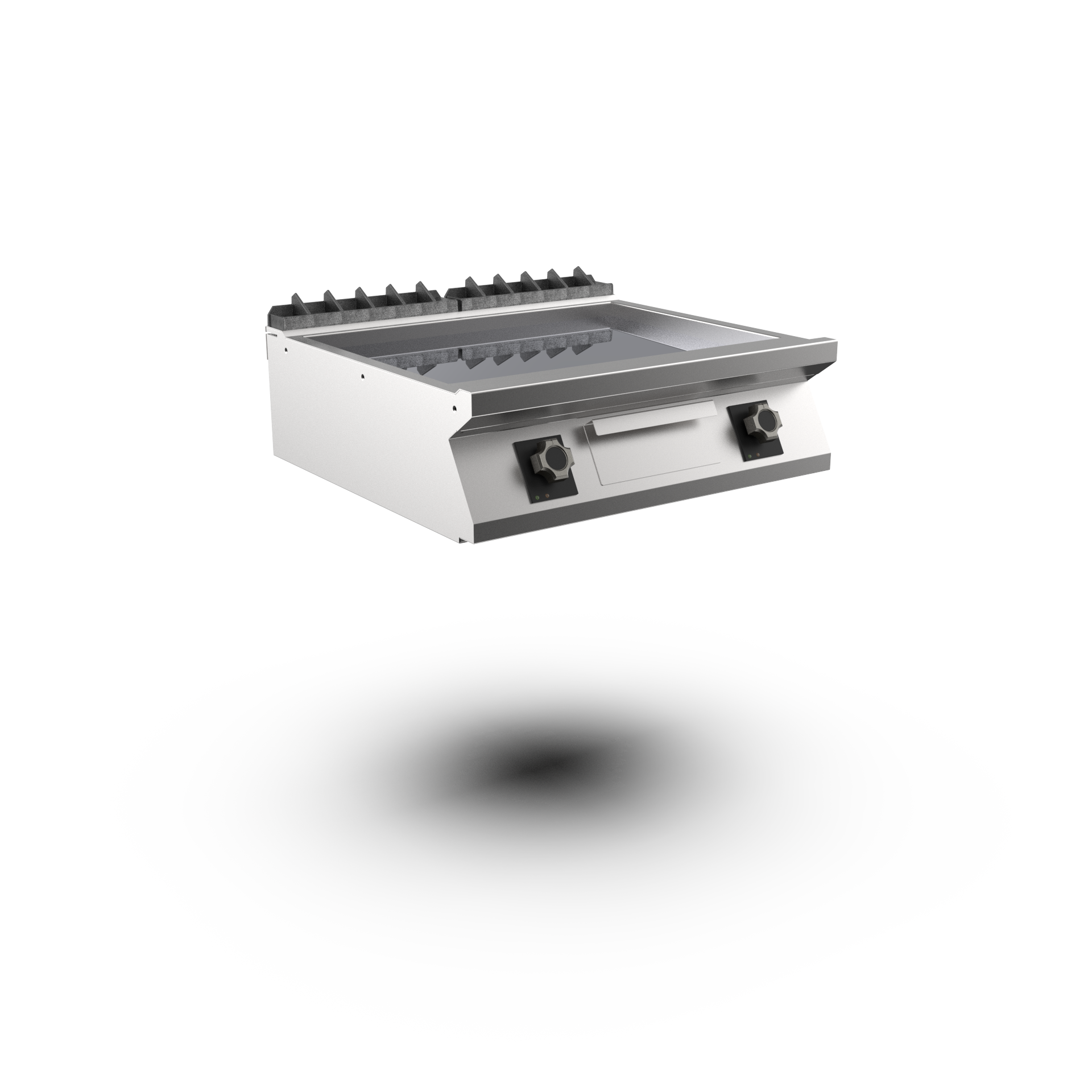Mareno - Kromstekhäll Mareno M1-70 FT78ELCT - 2 zoner, slät stekyta ...