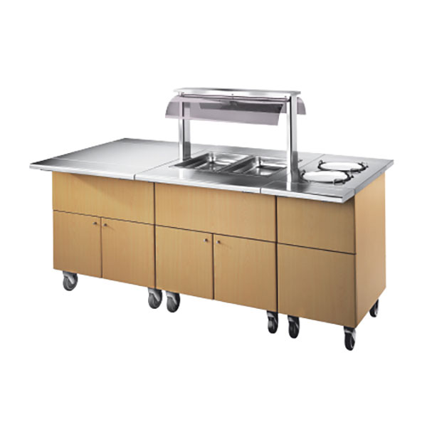 Festivo - Buffet Line BLH160 - Varm Buffé - Mått: 1600x1050x1350 mm ...