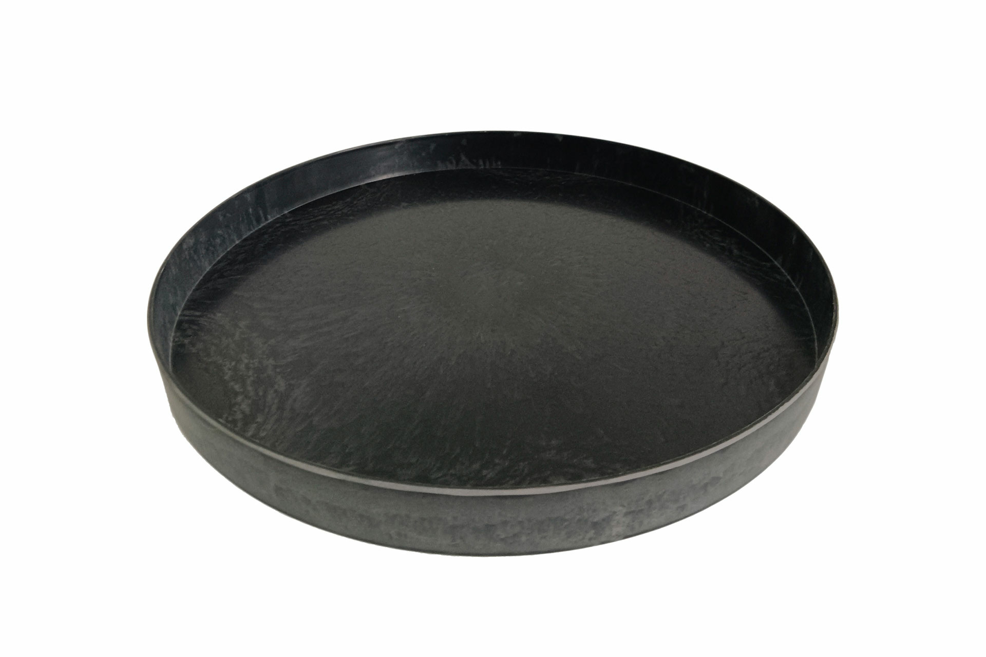 Bricka Rund Grå - Plast - Ø22x2 cm - VitVitareVitast
