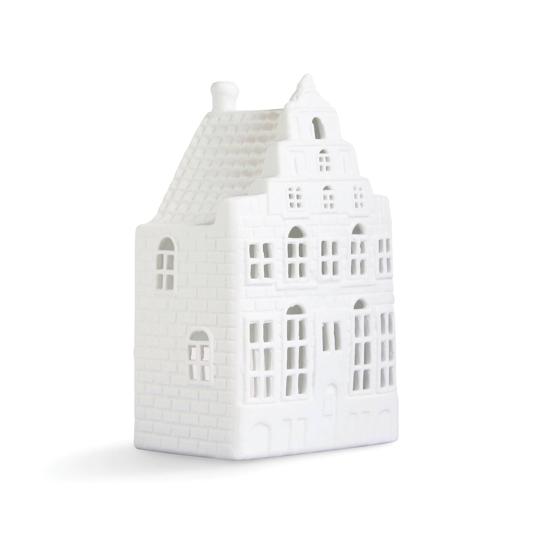 Huslykta - Lykta hus - Vit - Large - VitVitareVitast