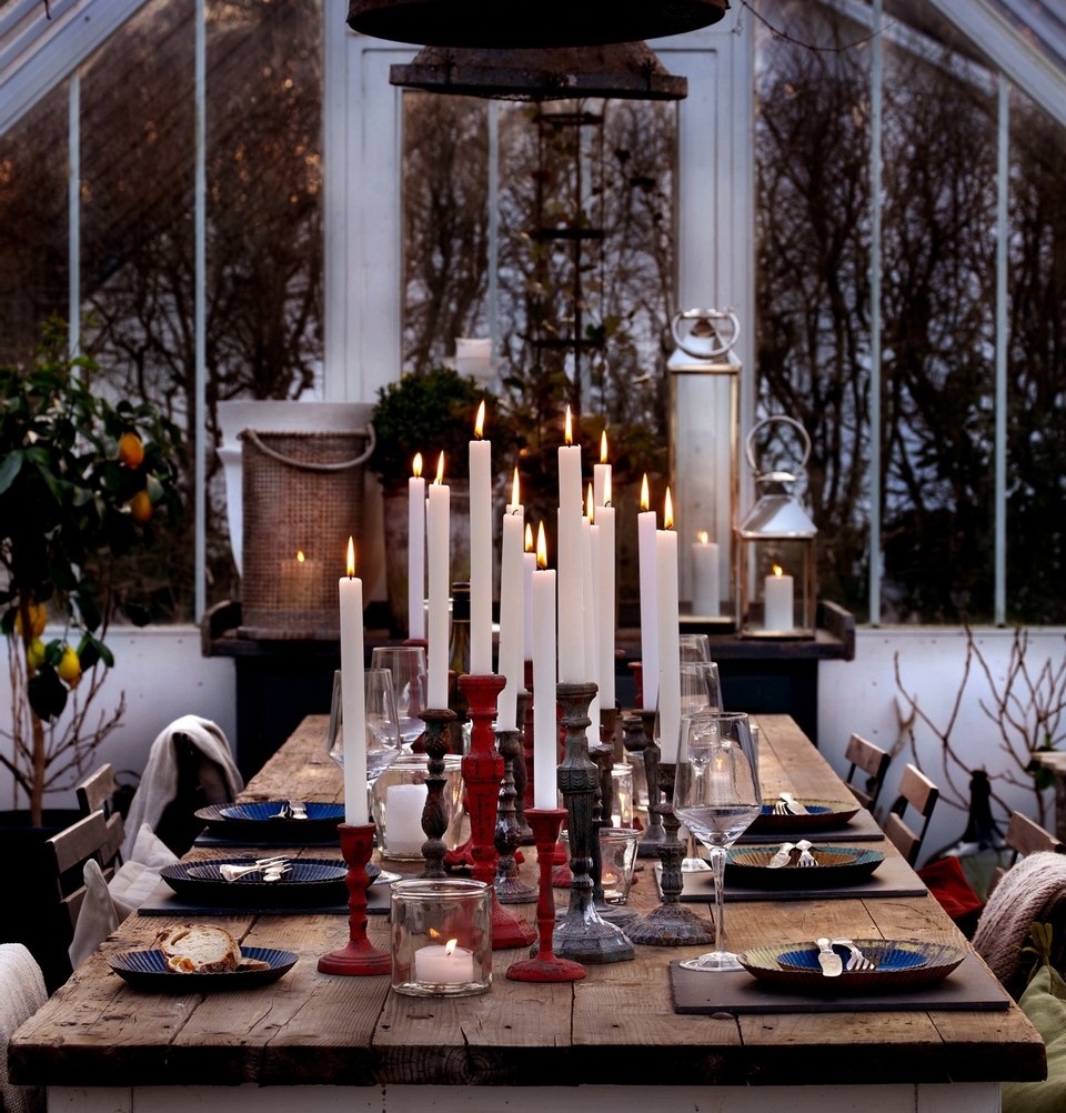 Lantlig inredning i lantlig fransk stil - shabby chic