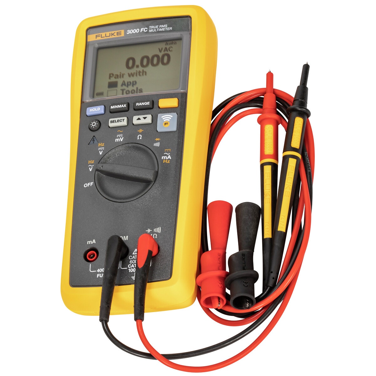 Fluke Fc Trådlös Multimeter Flk3000Fc - SVITH.SE