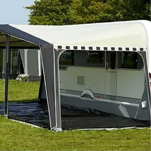 Isabella Ground Sheet Grå - Djup 370cm - mrfritid.com