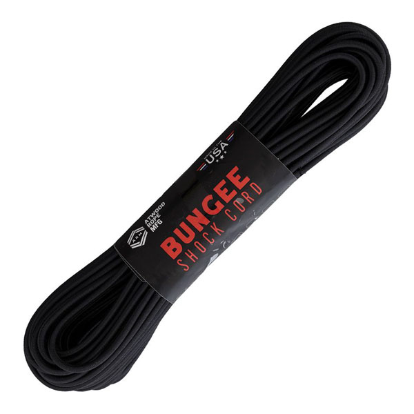 Atwood Rope MFGl Bungee Shock Cord 15 Meter Elastisk Lina- Svart ...