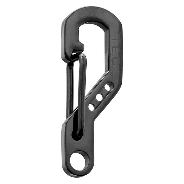 TEC Accessories - Python Clip 28mm Titan Black - Karbinhake För EDC och ...