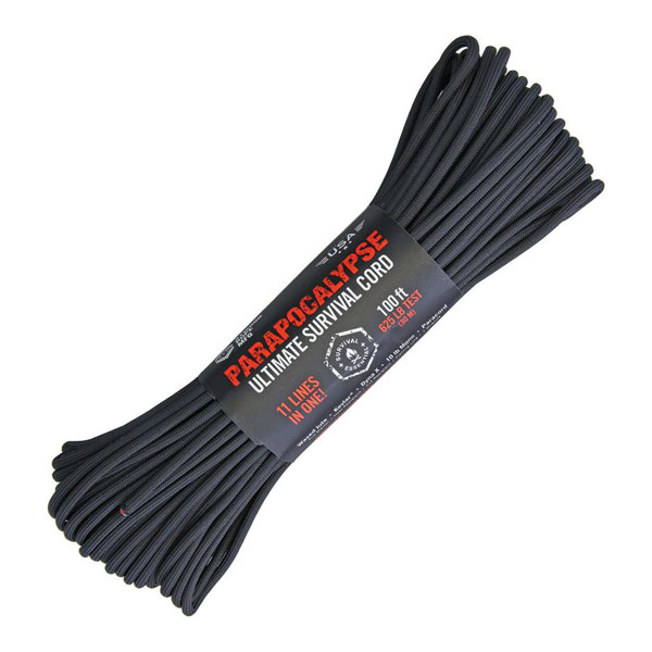 Atwood Rope MFGl Parapocalypse Paracord - Black - Slims.se - Lifestyle ...