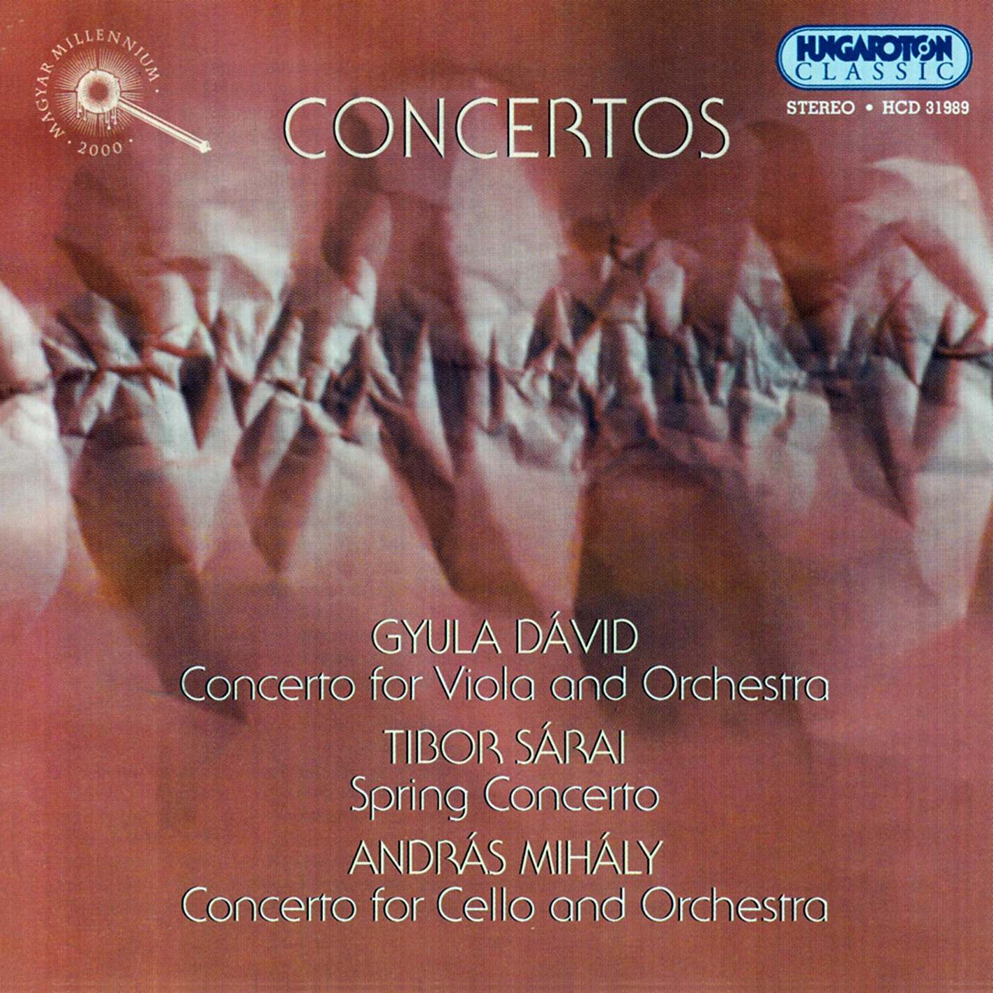 David: Viola Concerto / Sarai: Spring Concerto / Mihaly: Cello Concerto