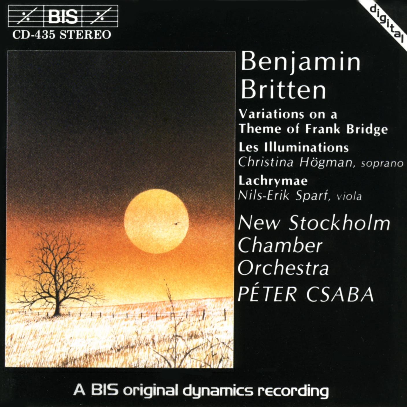 Britten - Variations on a Theme of Frank Bridge