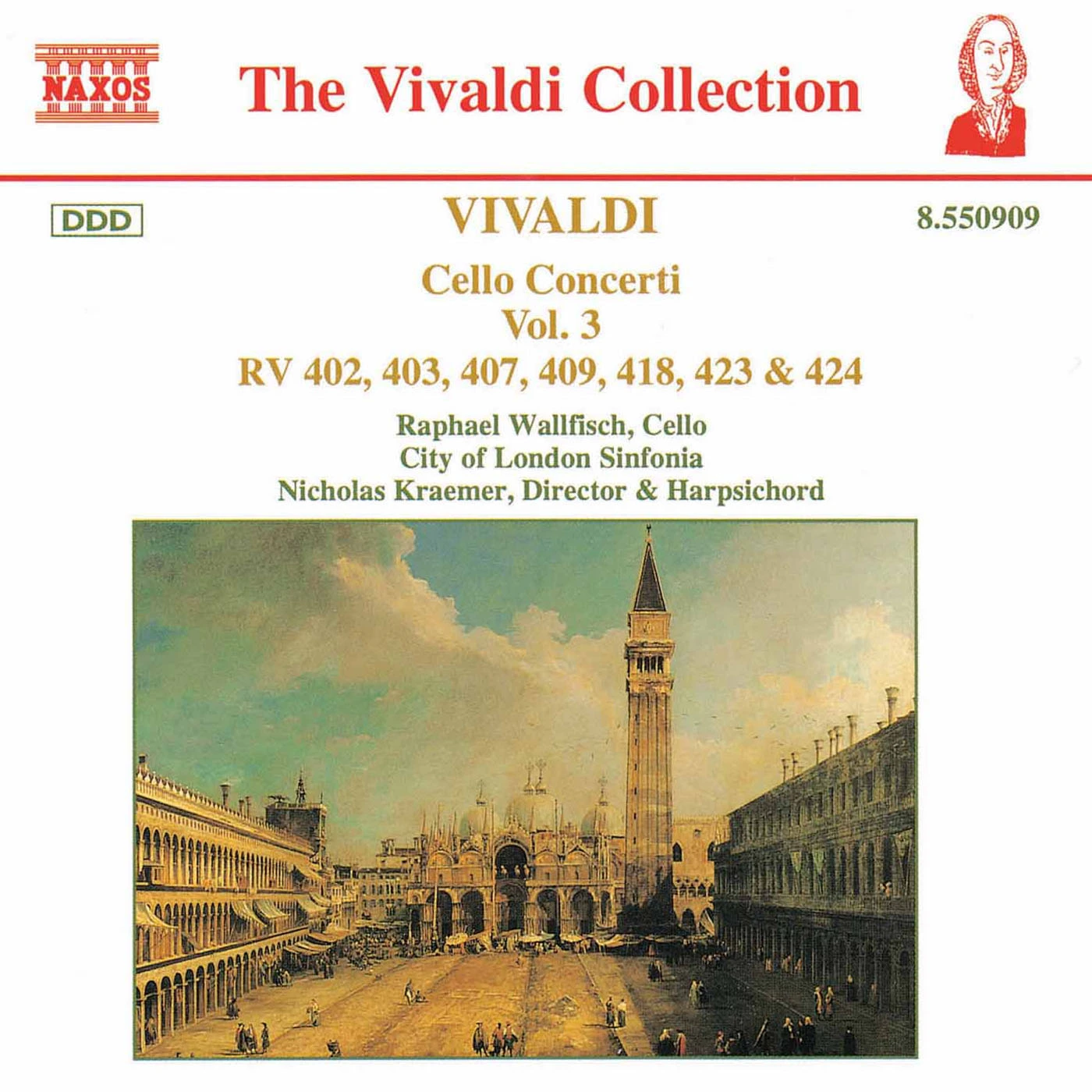Vivaldi: Cello Concertos, Vol. 3